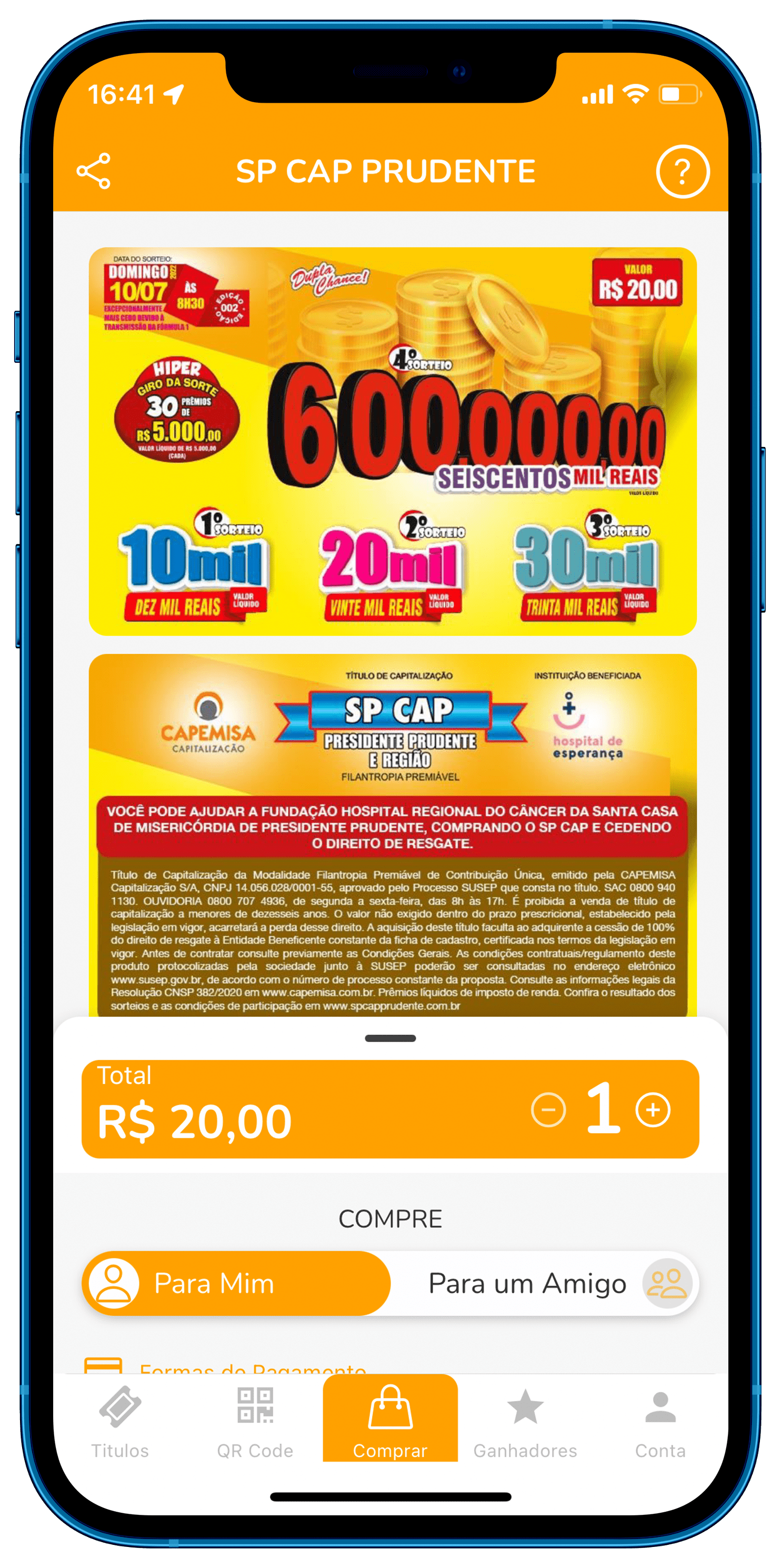 Sp Cap – Título de Capitalização