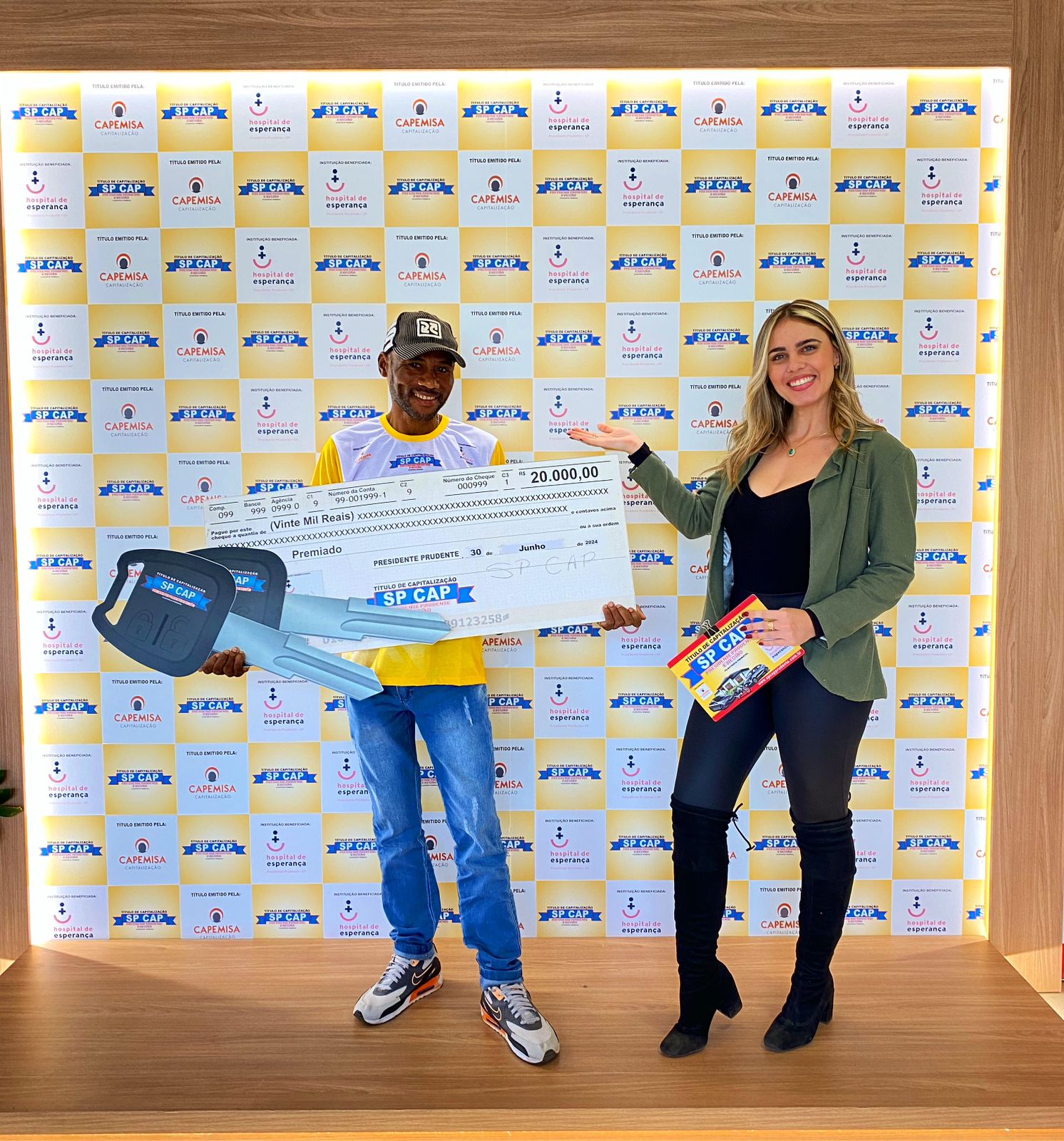 Morador de Parapuâ comprou SP Cap pela primeira vez e já faturou um C3 ...